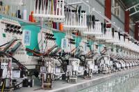 China 4  Sequins Embroidery Machine 9 Needles Computerized Industrial Embroidery Machine for sale
