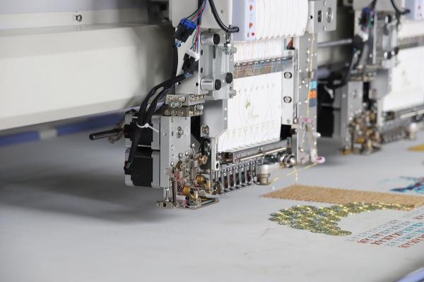 Quality Six Head Embroidery Machine Computerized Twin Sequin Embroidery Computer Machine for sale