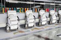 China High Speed 6 Heads Computer Sequin Embroidery Machine With Cording Embroidery Function for sale
