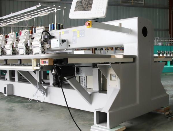Quality Dual Sequin Device Six Heads Cording Embroidery Machine 1 Year Warranty for sale
