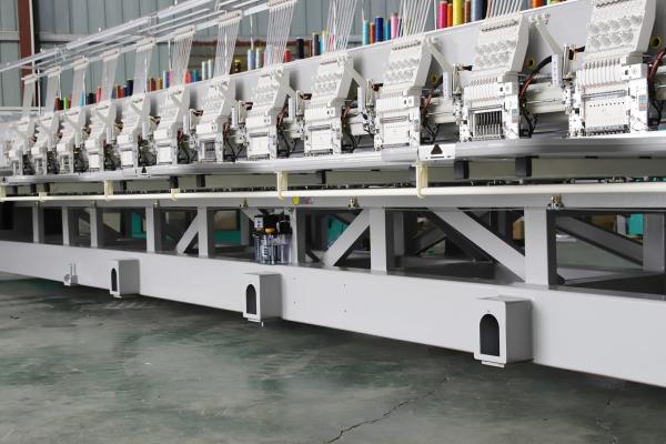 Quality 15 Head Embroidery Machine Computerized 13 Languages Cording Embroidery Machine for sale
