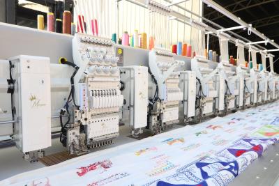 China 13 Languages Sequins Embroidery Machine High Speed Computer Embroidery Machine for sale