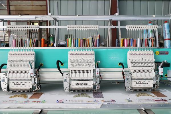 Quality 10 Heads Single Sequin Embroidery Machine High Speed Computerized Embroidery for sale