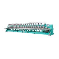 China 4  Sequins Embroidery Machine 9 Needles Computerized Industrial Embroidery Machine for sale