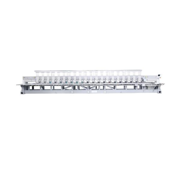 Quality Safety Sequin Attachment Embroidery Machine , Multi Needle Embroidery Machine 28 Head for sale