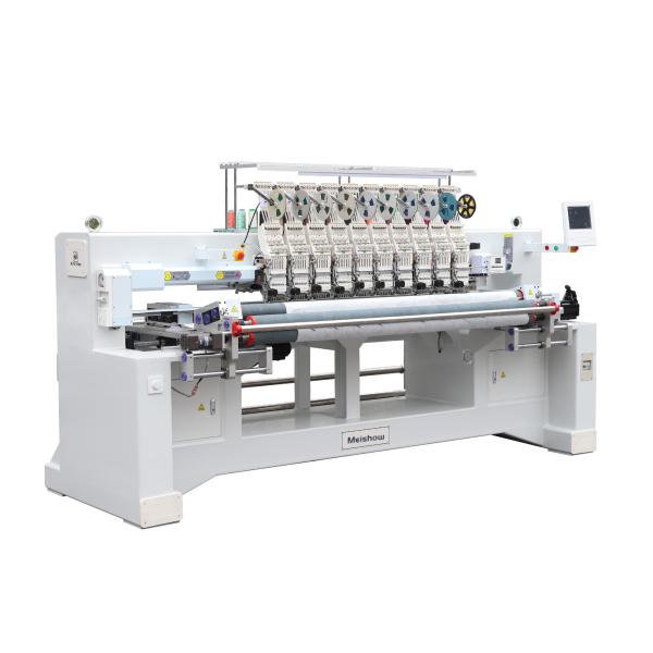 Quality 10 Heads Quilting Embroidery Machine 6 Needles With Sequin Function for sale