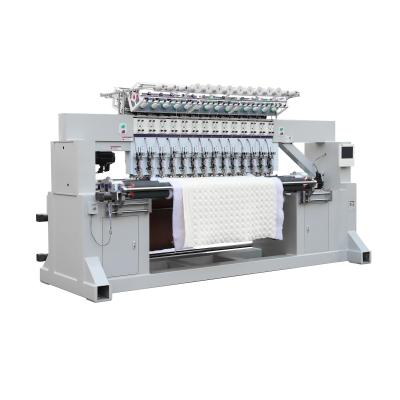 China 28 Naalden Dubbelzijdige Quilting Borduurmachine Met Cording Borduurwerk Te koop