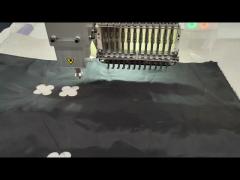 Computergestützte 12 Nadel Einkopf Stickmaschine 12 Farbe