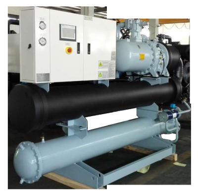 China CE certification Water- Cooled Screw Chiller For Chemical reaction kettle for sale