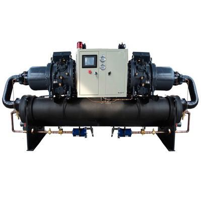 China 40RT Water Cooled Screw Chiller For Injection Machinery for sale