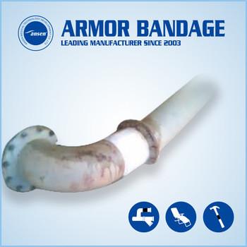 China Low Working Temperature Fiberglassfix Wrap Widely Used Plumbing Pipe Repair Wrap Pipe Repair Cast Bandage for sale
