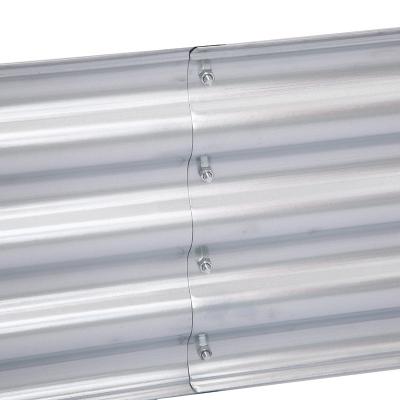 Quality Rectangular Galvanized Raised Garden Bed Kit 6*3*2 Ft Outdoor Sliver for sale