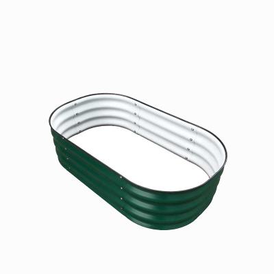 Cina Letto da giardino galvanizzato 3.4*2*0.92 Ft Letti da giardino galvanizzati al di fuori Per il giardinaggio frutta senza attrezzi in vendita