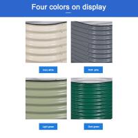 China 9.4*2*0.7 FT Galvanized Raised Garden Boxes Open Base Rust Resistance for sale