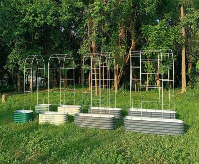Cina Strass di metallo resistente per giardini all'aperto per cetrioli in vendita