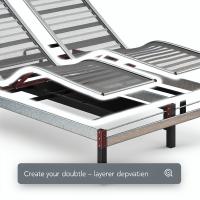 China Double-layer Galvanized Finish Type Electric Adjustable Bed Frame for Enhanced Sleep Experience for sale