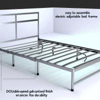 China Easy Assembly Electric Adjustable Bed Frame with Double-layer Galvanized Finish Durable Desig for sale