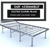 China Easy Assembly Electric Adjustable Bed Frame with Double-layer Galvanized Finish Durable Desig for sale