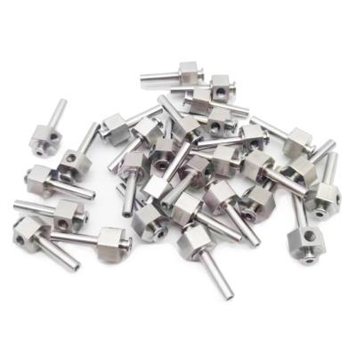 China Silver Aluminium CNC Machining Parts with ±0.001mm Tolerance Custom Design for sale