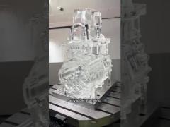 Partes mecanizadas CNC superduras de alta precisión con automatización completa del equipo