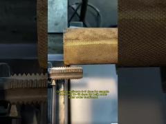 Componenti di torni CNC di titanio