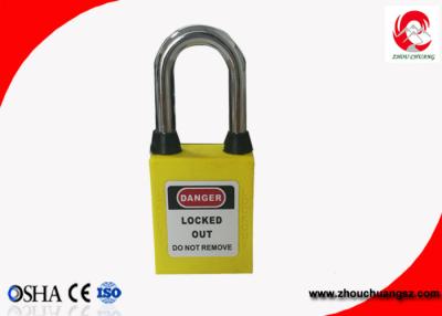 China Electrical Safety Padlock Lockout Short Dust Proof Rustproof Padlock for Industrial Security 6mm Shackle Diameter for sale