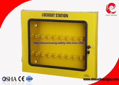 China Durable 30 Lock Lockout Tagout Station with Steel Material OEM ODM Service for sale
