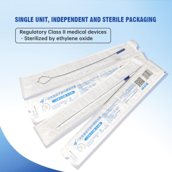 Quality Disposable Endometrial Sampling Instrument For Uterine Biopsy And Cell Collection for sale