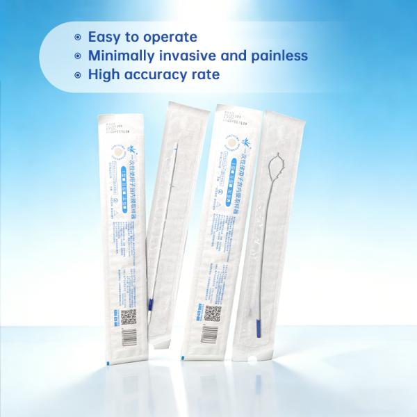 Quality Sterile Diagnostic Biopsy Endometrial Sampling Devices Single Use With Flex Suction Tube for sale