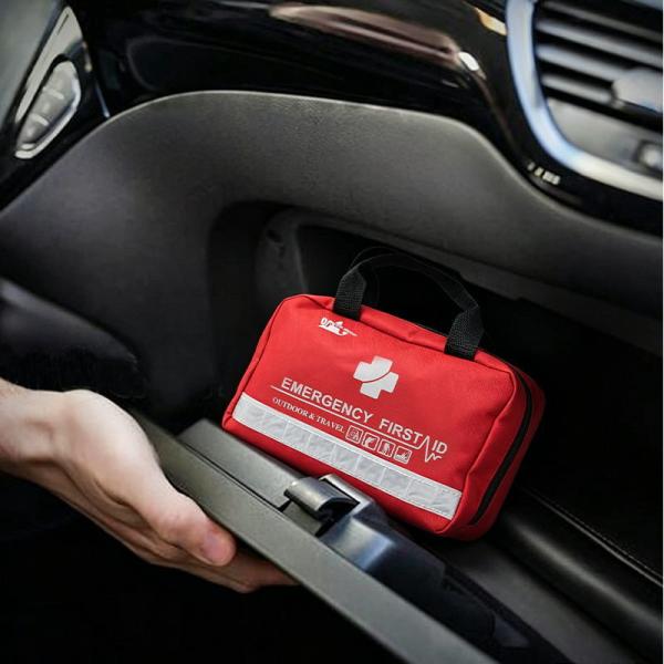 Quality Travel Safety First Aid Kit Supplies OP207 24pcs Emergency Medical Bag FDA Certified for sale