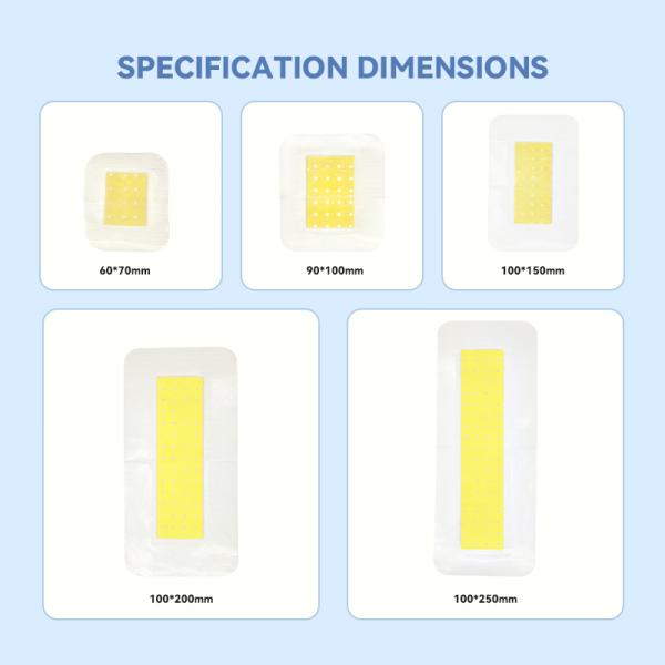 Quality Chitosan Wound Care Dressing Single Use Protective Patch For Minor Trauma Burn for sale
