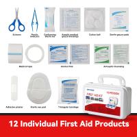 Quality OP705 Emergency First Aid Kits 13pcs Medical Grade Home Travel Survival 1st Aid for sale