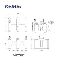 China High Security Access Control Turnstile Gate Anti Pinch For Park for sale