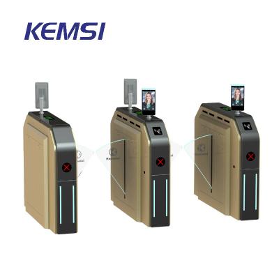 China Indoor / Outdoor Wing Barrier Gate Access Control For Gym Supporting Facial Recognition for sale