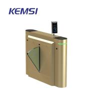 China Wing Barrier Gate Access Control System Integrated RFID Card Reader And QR Scanner for sale