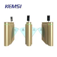 China Wing Barrier Gate Access Control System Integrated RFID Card Reader And QR Scanner for sale