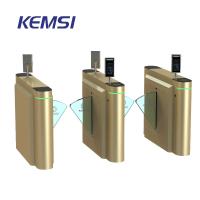 China Wing Barrier Gate Access Control System Integrated RFID Card Reader And QR Scanner for sale