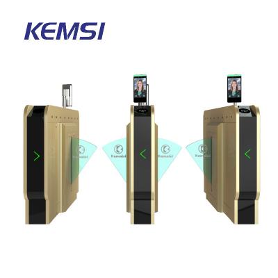 China Pedestrian Access Safety Wing Barrier IR Sensor CE Approved for sale