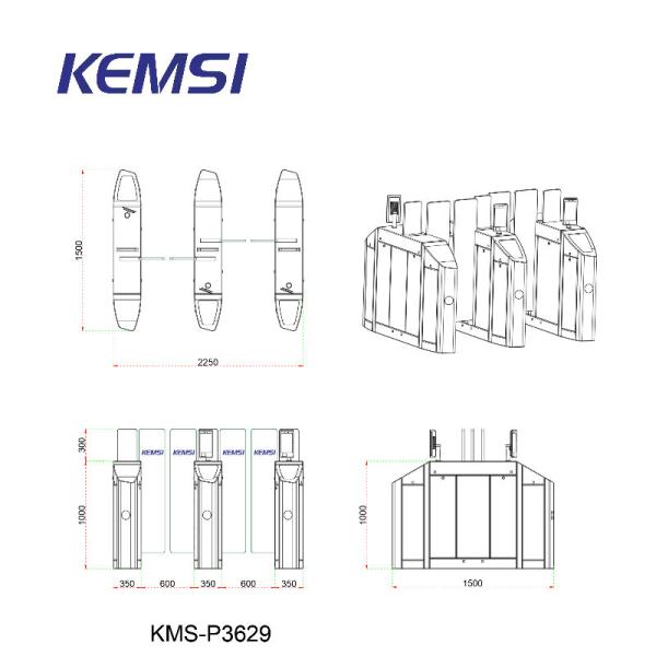 Quality Security Sliding Gate Turnstile Anti Tailgating Customized For Scenic Area for sale