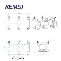 China Park Entrance Swing Gate Access Control Turnstile Gate For Management System for sale