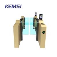 China Dual Identification Speed Gate Access Control Smarter Security Turnstiles 150W for sale