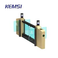 China Dual Identification Speed Gate Access Control Smarter Security Turnstiles 150W for sale