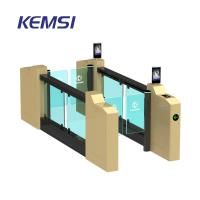 China Dual Identification Speed Gate Access Control Smarter Security Turnstiles 150W for sale