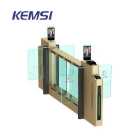 China Double Identification Speed Gate Zero Tailgating High Security Turnstile for sale