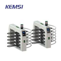China Automatic Reset Half Height Turnstile Gate Access Control For Pedestrian Flow Separation for sale