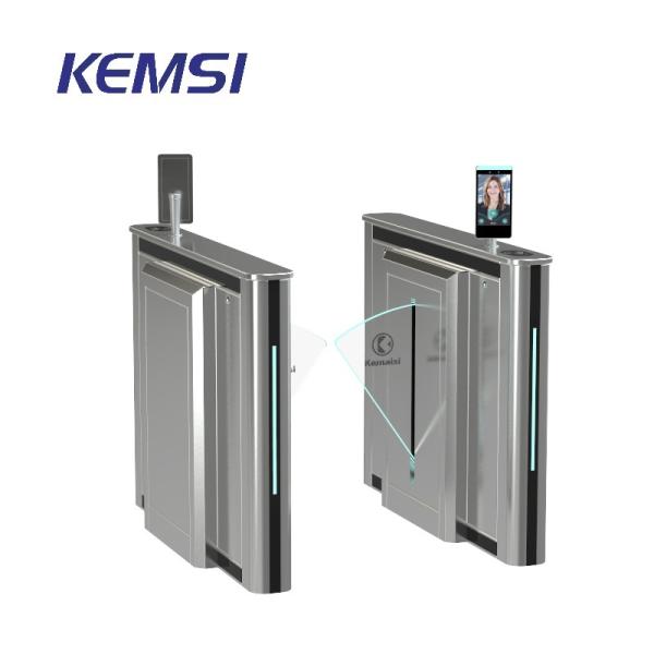 Quality Precise Time Control Wing Barrier Fast Passage Stainless Steel Turnstile Gate for sale