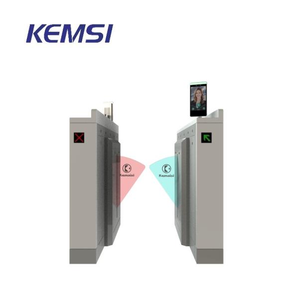 Quality QR Code Recognition Automatic Swing Barrier Gate SUS304 With Brushless Motor for sale