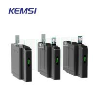 China QR Code Recognition Office Building Turnstiles Access Control Slide Gate Turnstile for sale