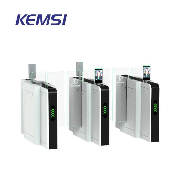 Quality QR Code Recognition Office Building Turnstiles Access Control Slide Gate for sale