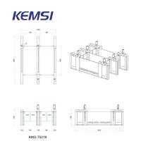 China Airport Double Identification Speed Gate Turnstile for sale